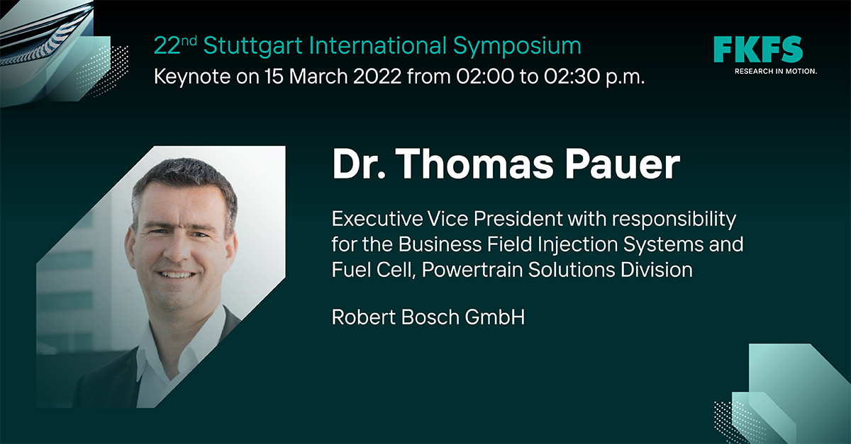 FKFS: Research in Motion: Dr. Thomas Pauer gives keynote speech at the ...