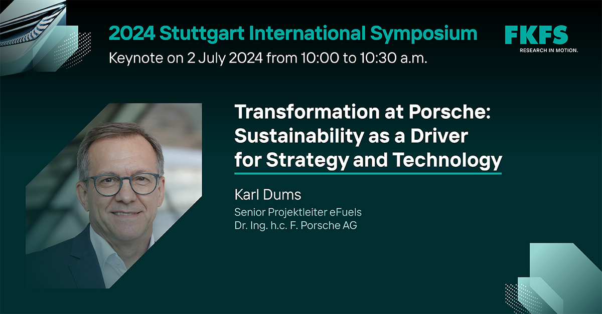 FKFS: Research in Motion: Symposium: Keynote speech by Karl Dums, Dr ...