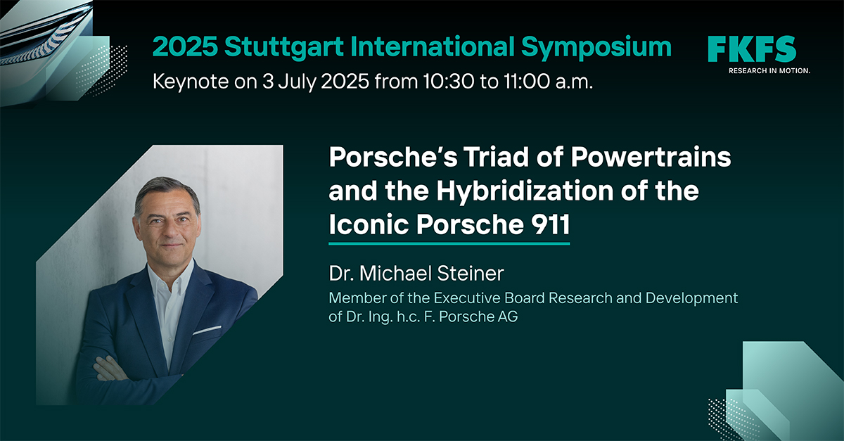FKFS: Research in Motion: Symposium: Keynote von Michael Steiner