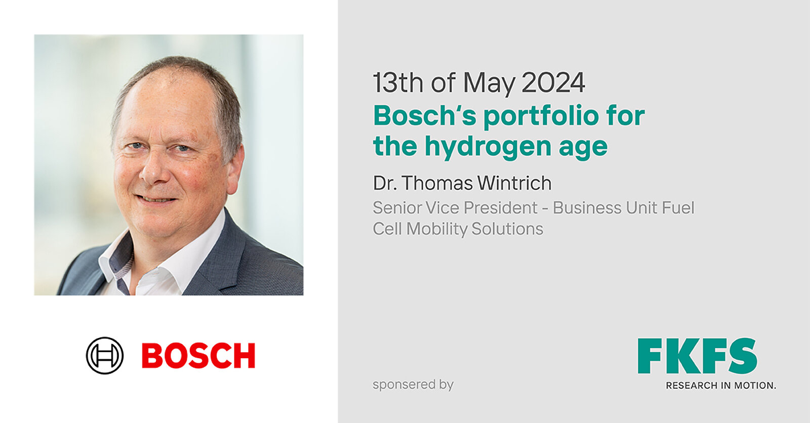 FKFS: Research in Motion: Technology Leaders event with Robert Bosch ...